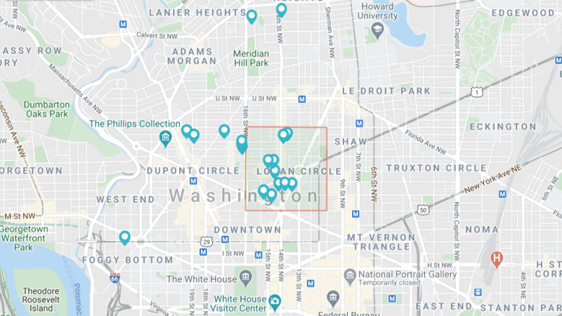 Enjoy All the Trendy Shops and Eateries in D.C.’s Logan Circle ...